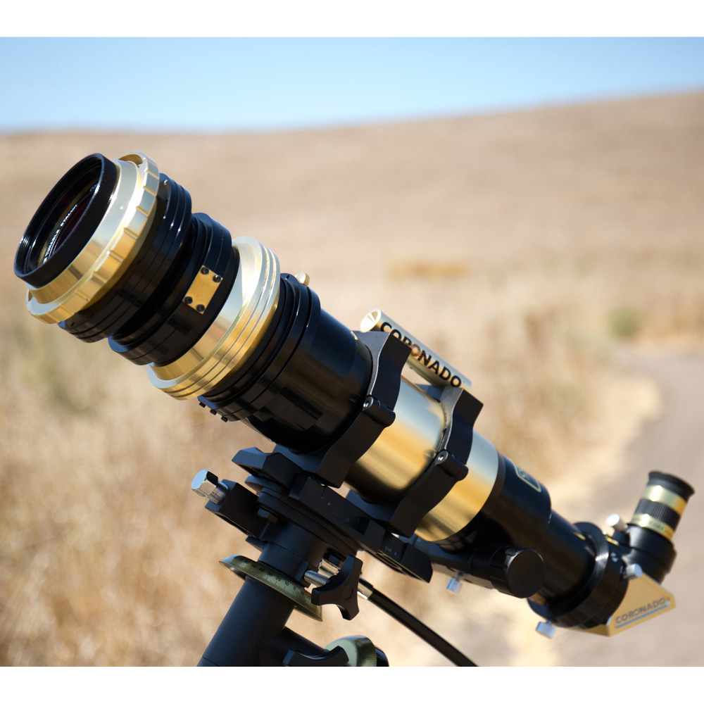 Coronado SolarMax III 70 with RichView Tuning and 10mm Blocking Filter ...