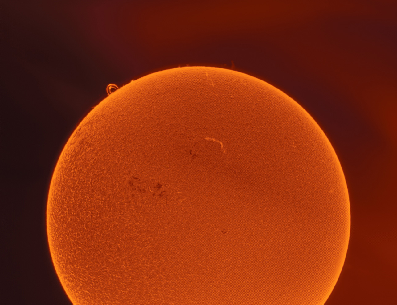 Coronado SolarMax III 70 with RichView Tuning and 10mm Blocking Filter ...